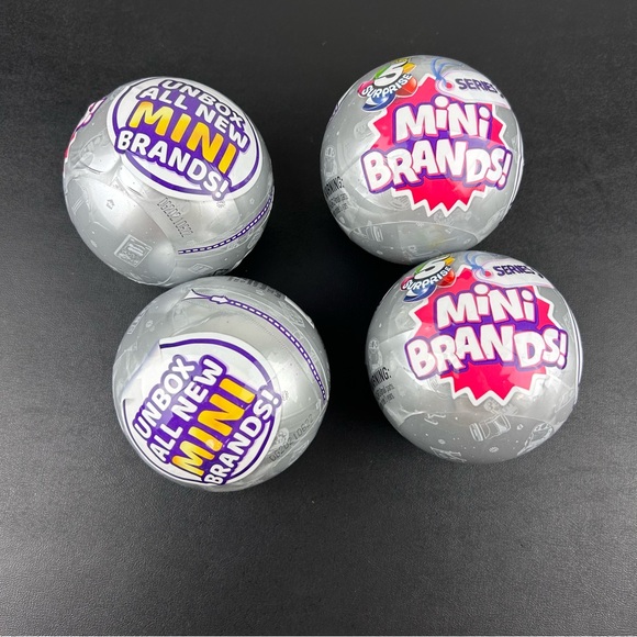 Zuru | Toys | Zuru Mini Brands Series 3 Mystery Balls Sealed Lot Of 4 ...
